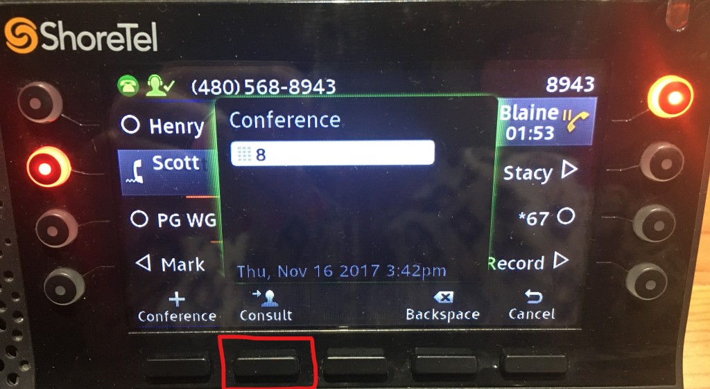 Stacy’s Tip of the Week 11.13.17 ShoreTel Connect Client: Conference ...